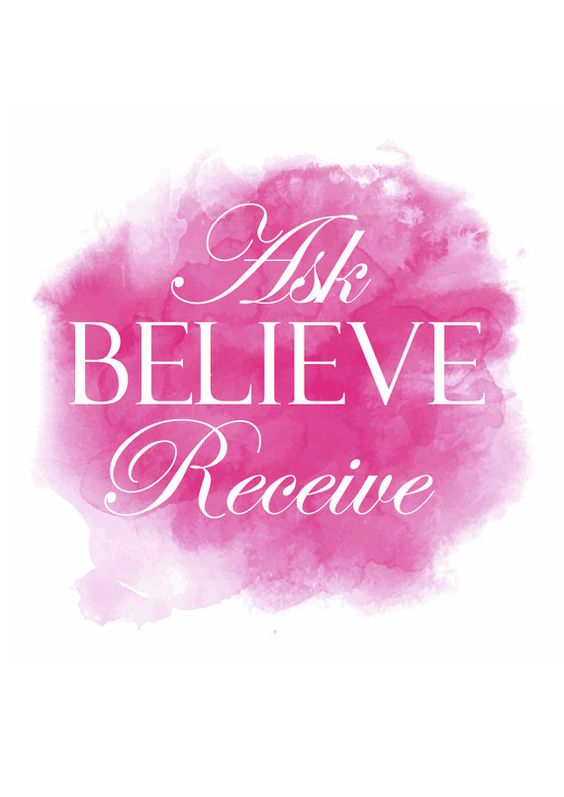 Ask. Believe. Receive. – Miracles Take a Little Time